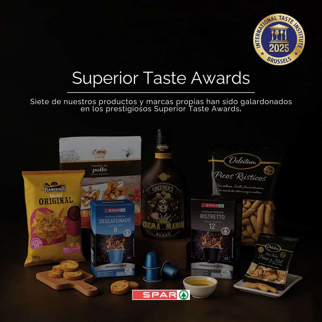 SPAR, entre los triunfadores de los Superior Taste Awards - SPAR