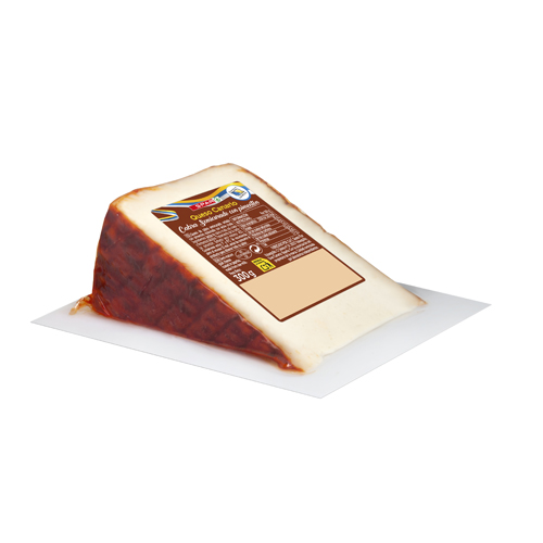QUESO CANARIO DE CABRA SEMICURADO PIMENTÓN SPAR CUÑA 300 GRS. - SPAR