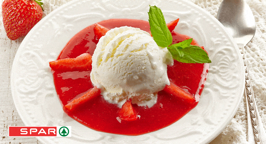 SOPA DE FRESAS. - SPAR